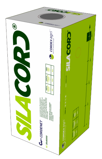 Silacord 500mm x 1800 Black / Green 8 Rolls