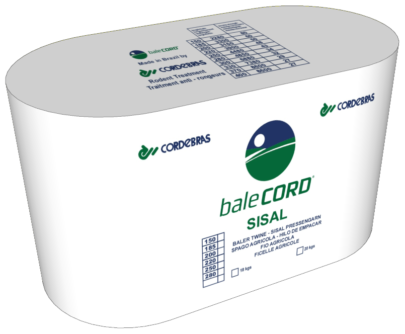 Sisal Baler twine No. 2, 9,000 gold